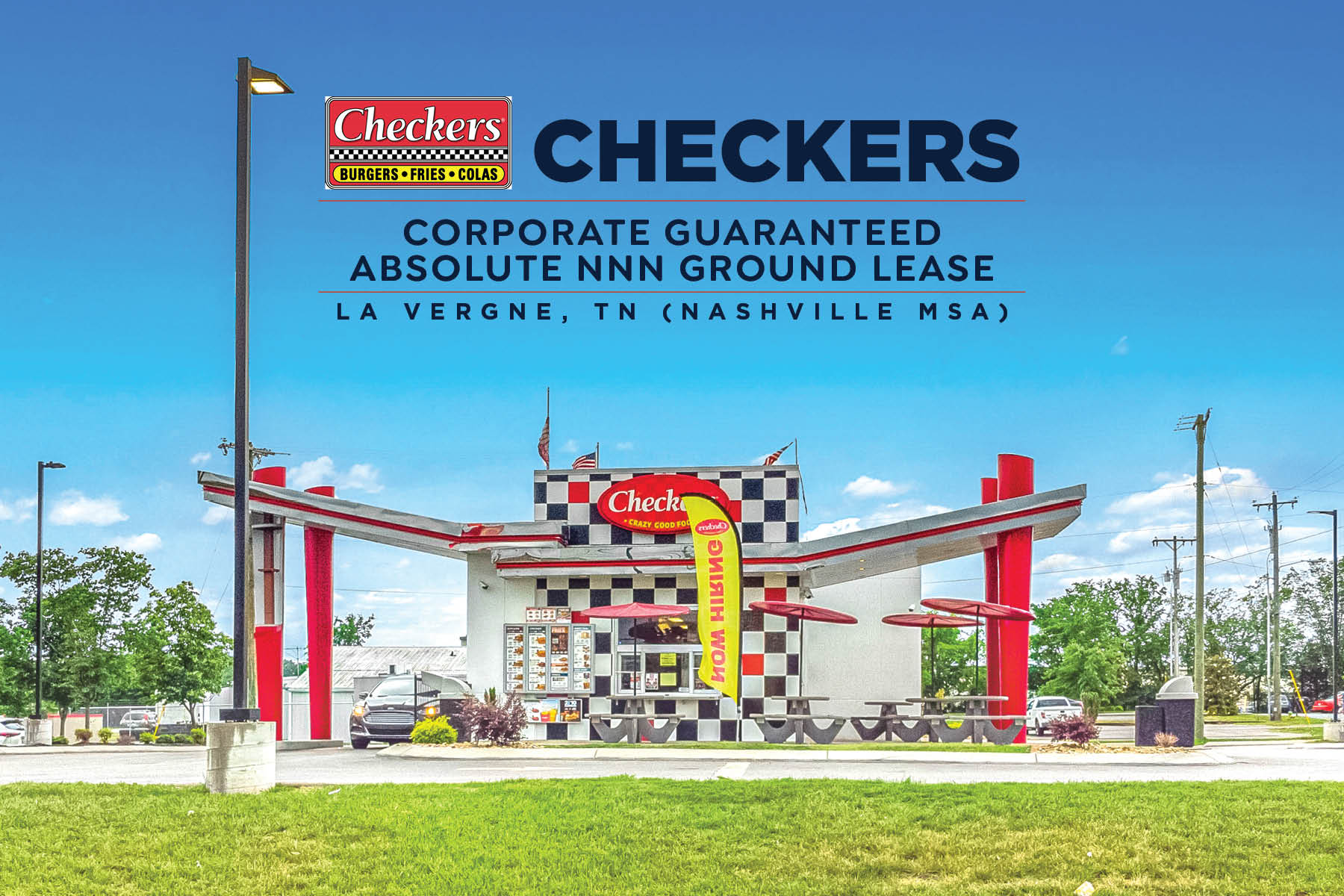 Checkers in Nashville MSA for Sale - Duong Investment Group